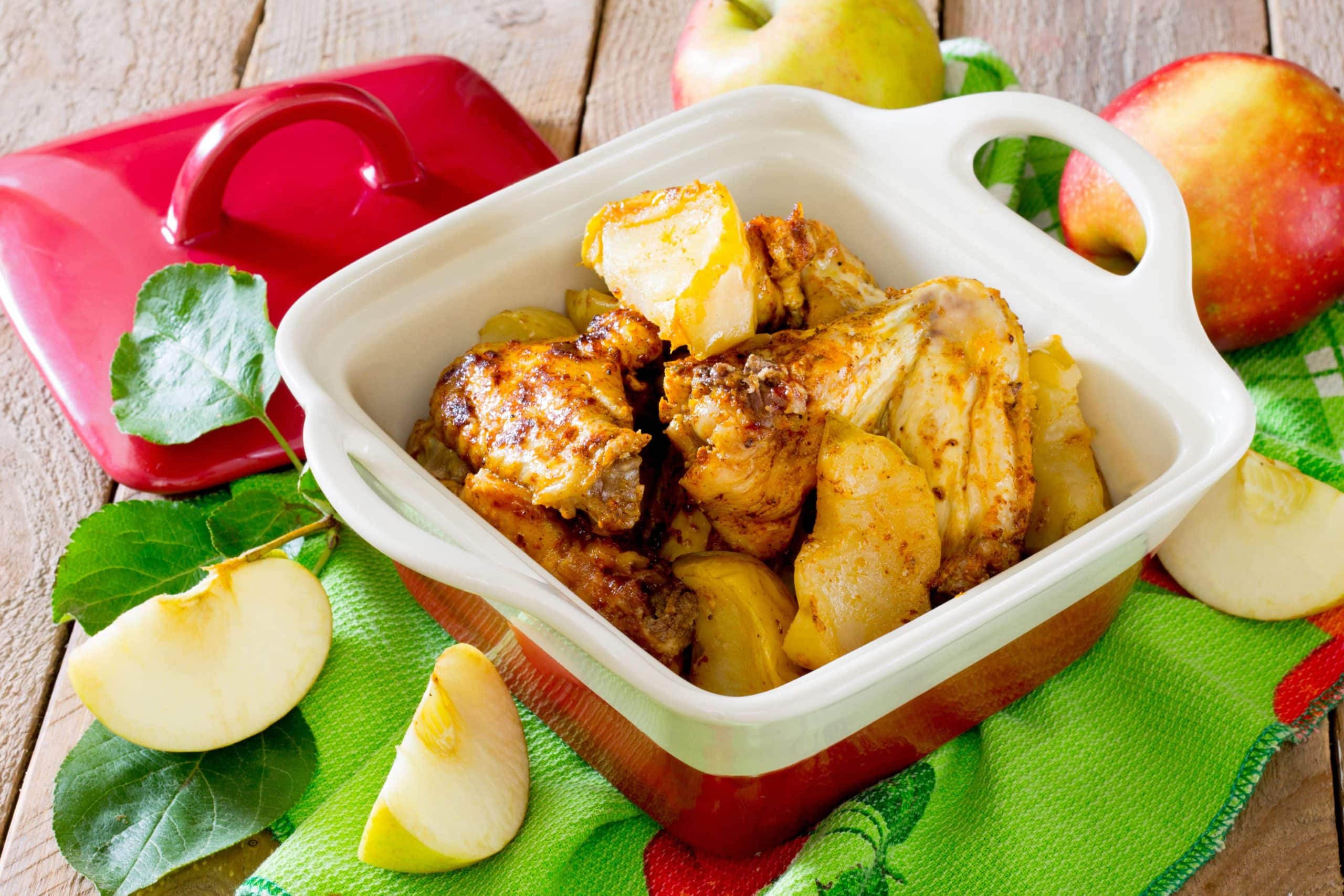 Poulet aux pommes fondantes - Nos idées recettes - Agrilait